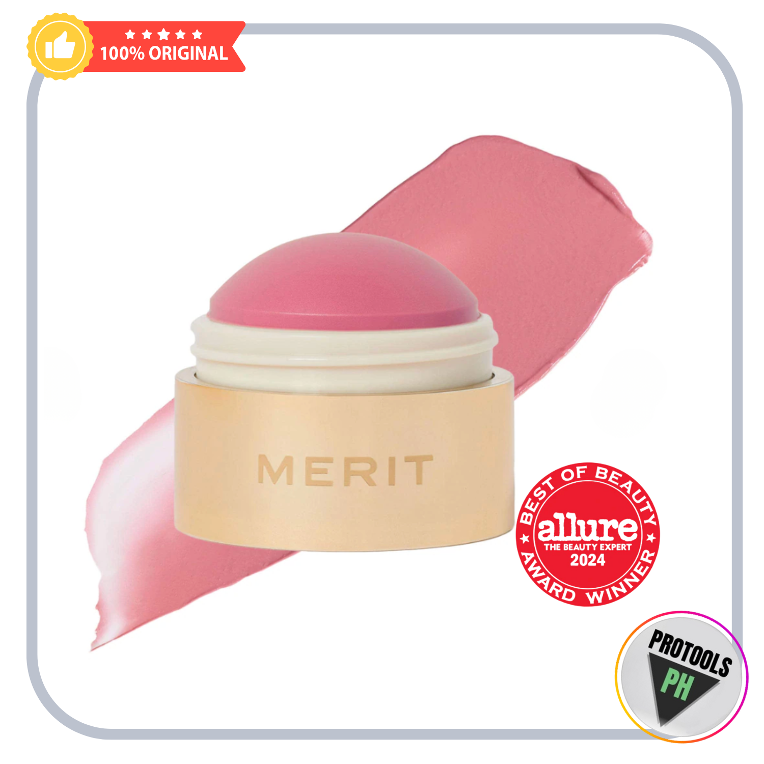 MERIT Flush Balm Cream Blush (mini- from set) no box – ProtoolsPH